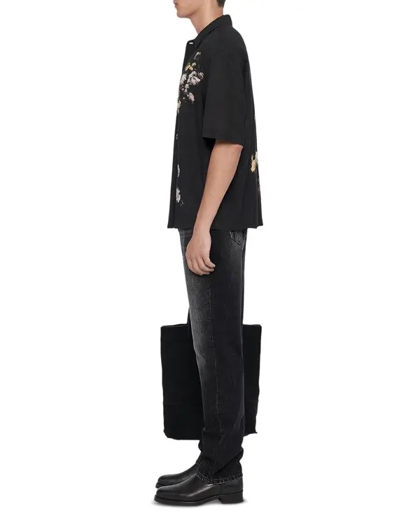 ALLSAINTS Fleur Saint Short Sleeve Shirt