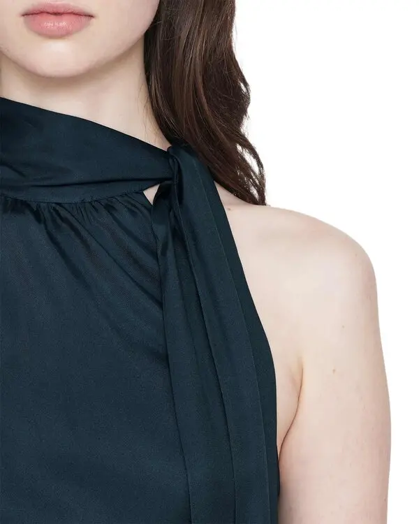 ALLSAINTS Beril Bias Cut Maxi Dress