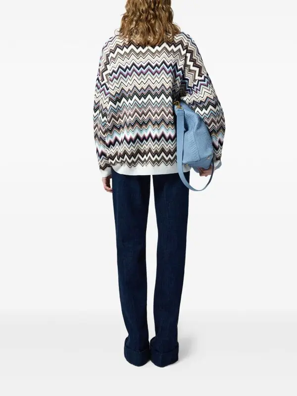 Missoni Zig Zag Motif Polo Shirt