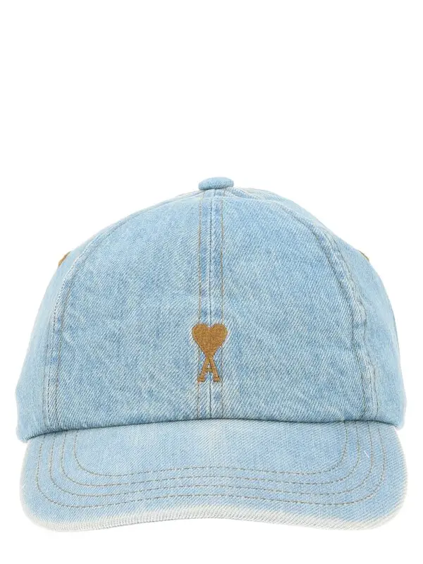 AMI Paris Cappello Da Baseball Con Logo De Caur