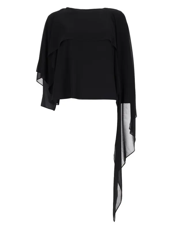 MAISON MARGIELA Asymmetrical Drape Top