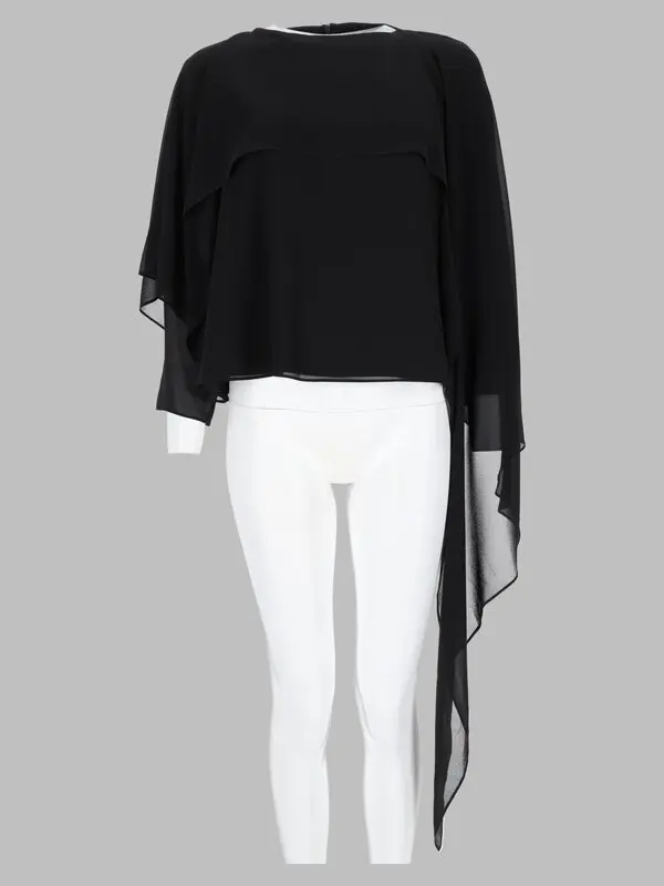 MAISON MARGIELA Asymmetrical Drape Top
