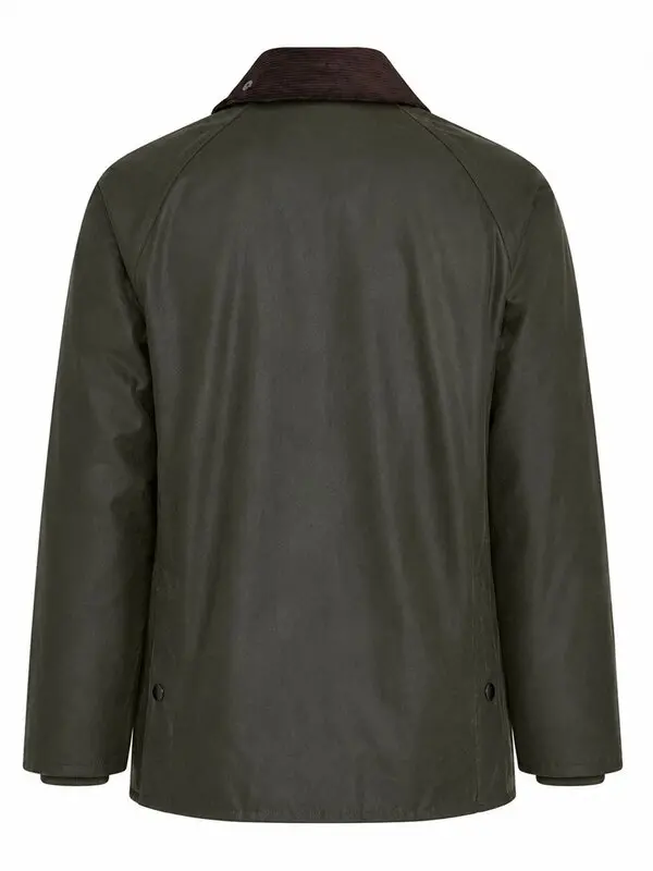 Barbour Giacca "bedale" In Cotone Cerato - Black