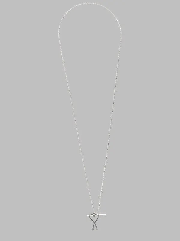 AMI Paris Collana A Catena Con Logo De Caur