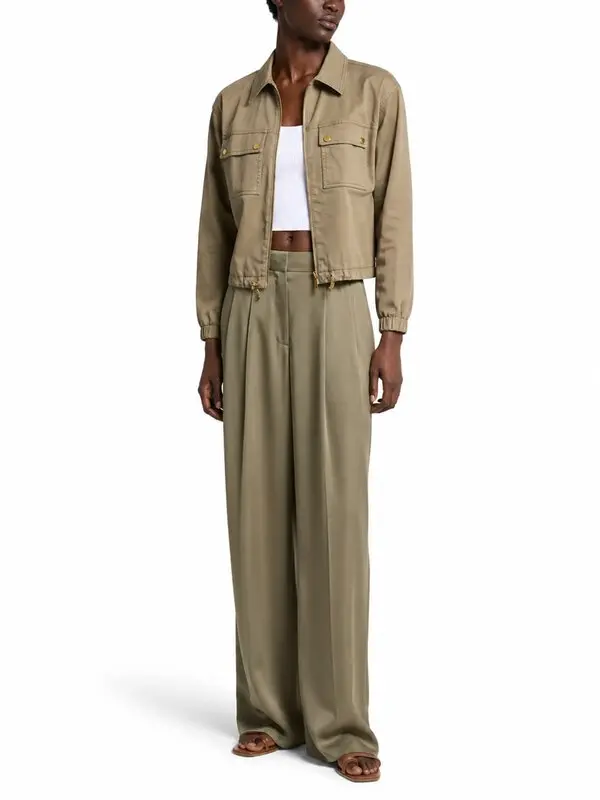 Michael Kors Pantalone Ampio In Raso
