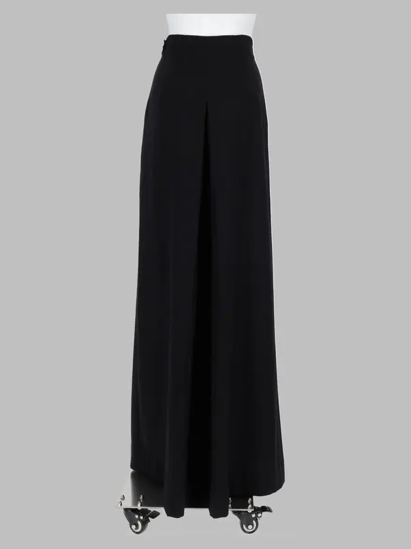Alberta Ferretti Pantalone Ampio Con Cintura