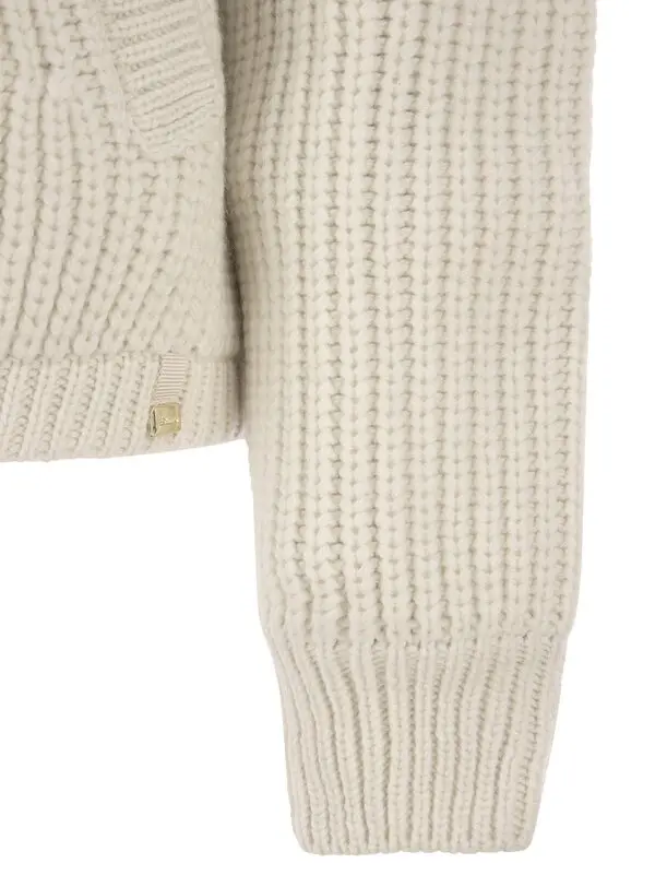 Herno Eternity Chunky-knit Zip-up Cardigan