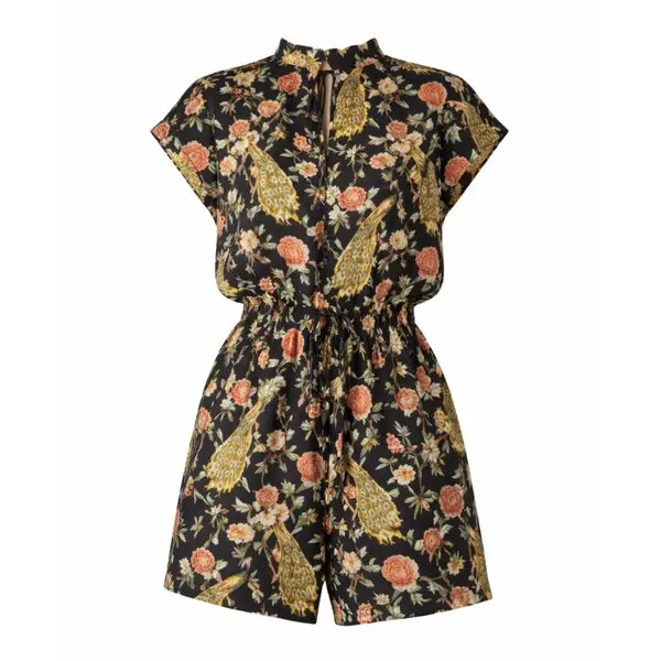 RAISHMA Samara Playsuit - Black