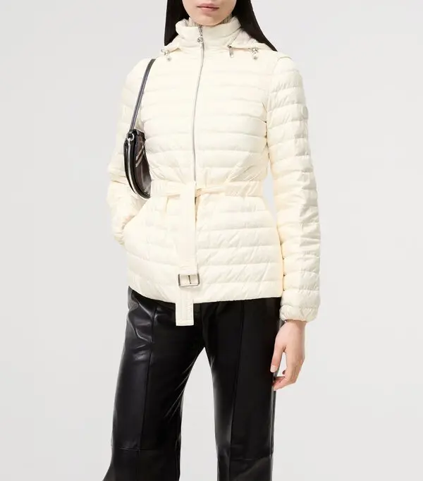 Burberry Belted Puffer Jacket