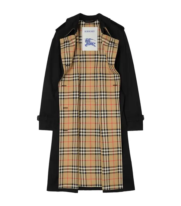 Burberry Gabardine Lakefield Long Trench Coat