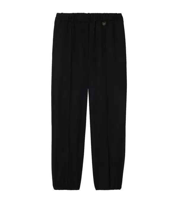 Burberry Wool Twill Sweatpants