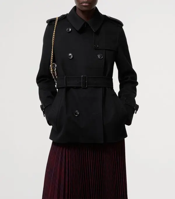 Burberry Cashmere Kensington Trench Jacket