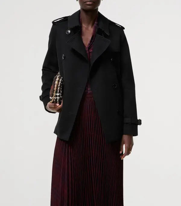 Burberry Cashmere Kensington Trench Jacket