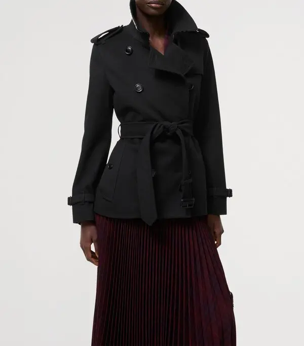 Burberry Cashmere Kensington Trench Jacket