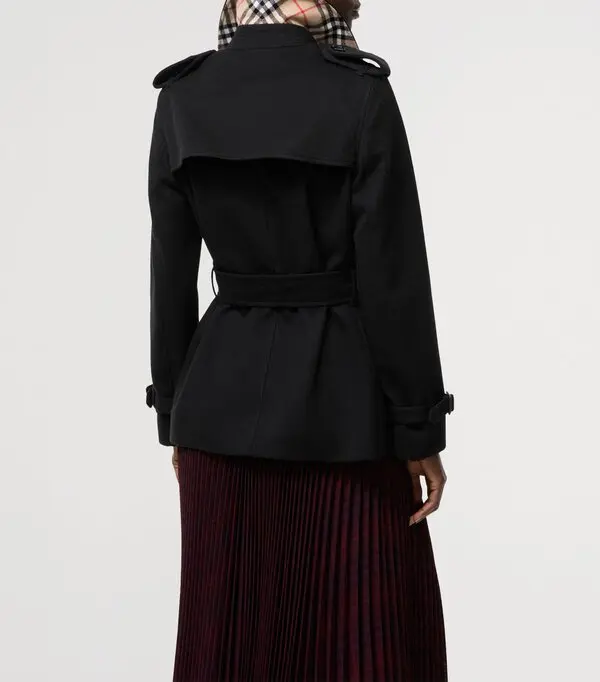 Burberry Cashmere Kensington Trench Jacket