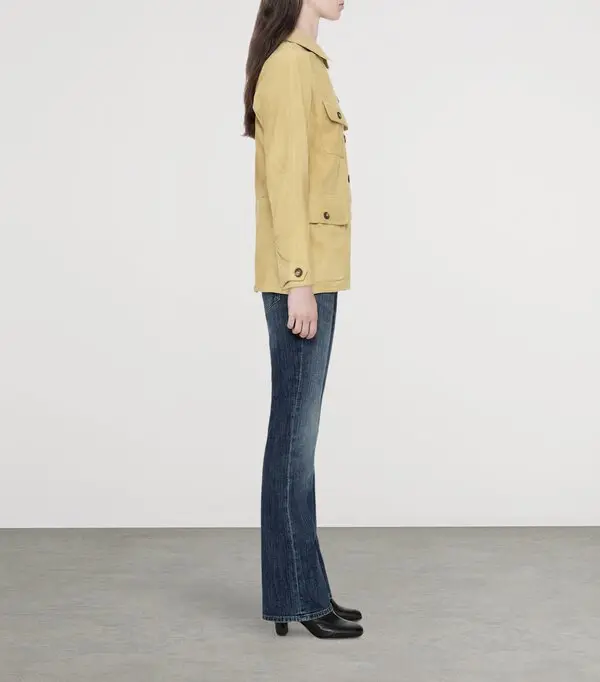 ALLSAINTS Suede Roiya Hunting Jacket