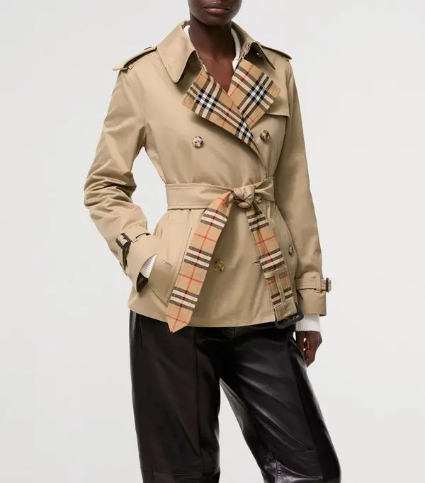 Burberry Gabardine Lakefield Trench Jacket