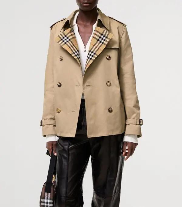 Burberry Gabardine Lakefield Trench Jacket