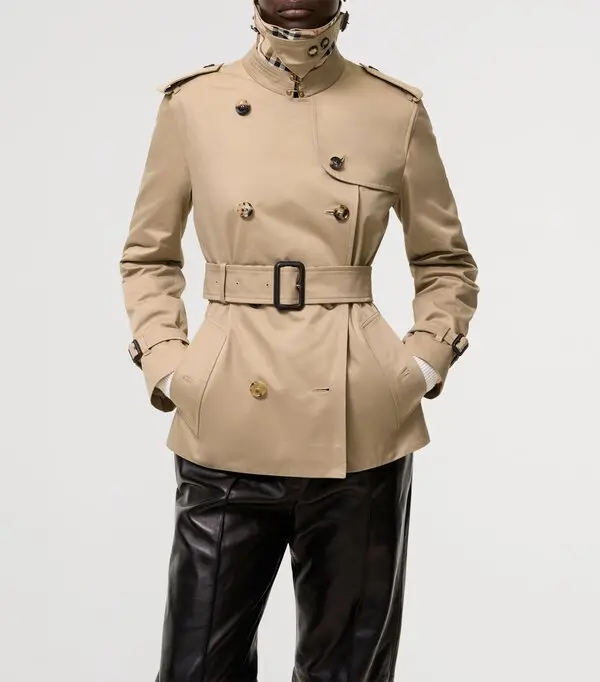 Burberry Gabardine Lakefield Trench Jacket