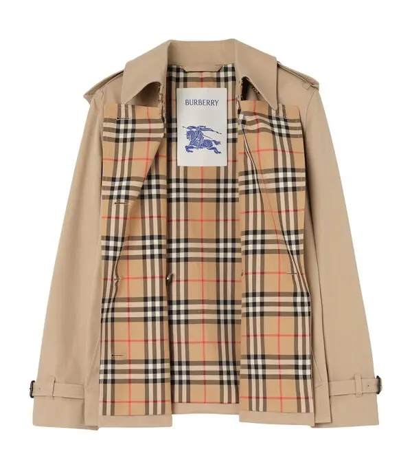 Burberry Gabardine Lakefield Trench Jacket