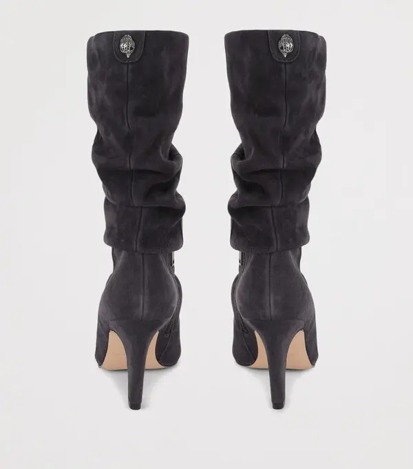 Kurt Geiger Suede Barb Slouch Boots