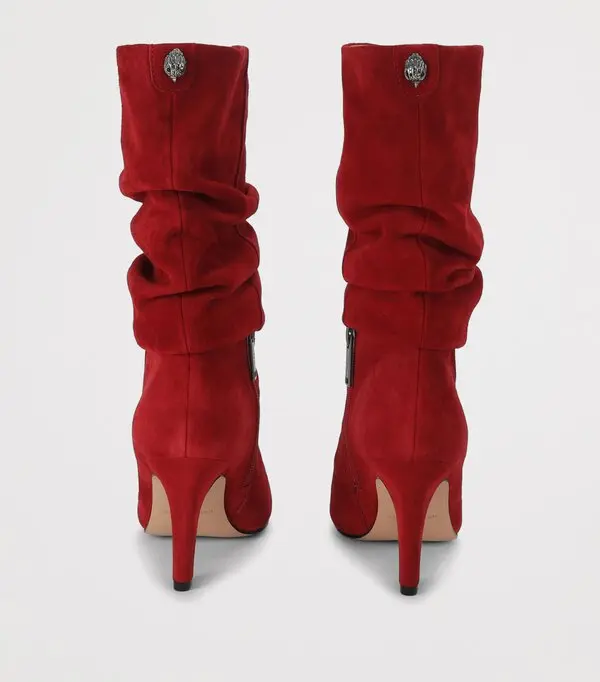 Kurt Geiger Suede Barb Slouch Boots