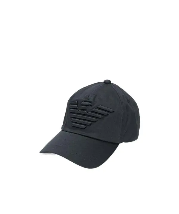 Emporio Armani Logo Embroidered Baseball Cap