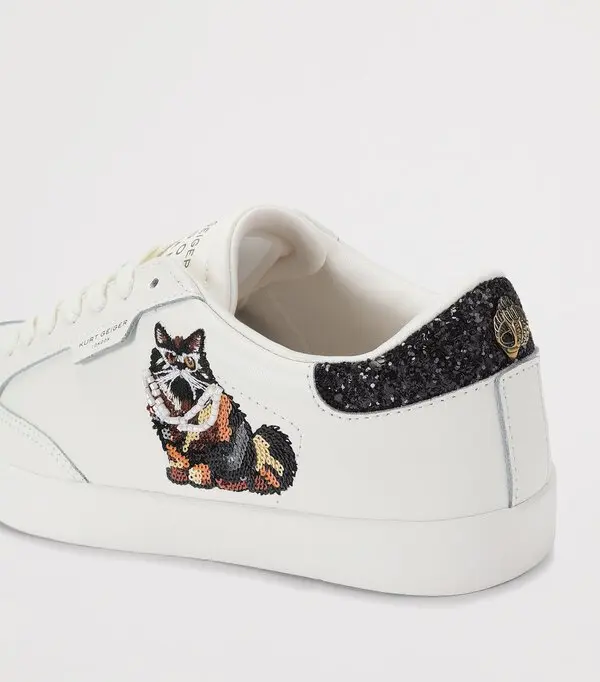 Kurt Geiger Leather London Patch Sneakers