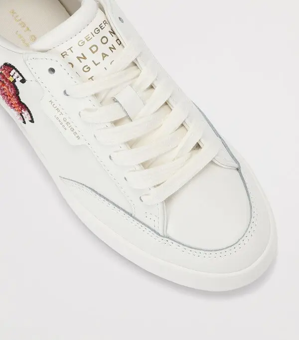 Kurt Geiger Leather Patch Sneakers