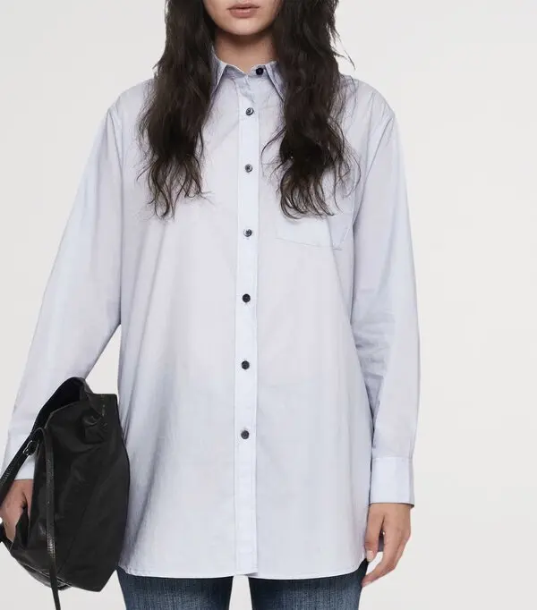 ALLSAINTS Organic Cotton Kaia Oversized Shirt