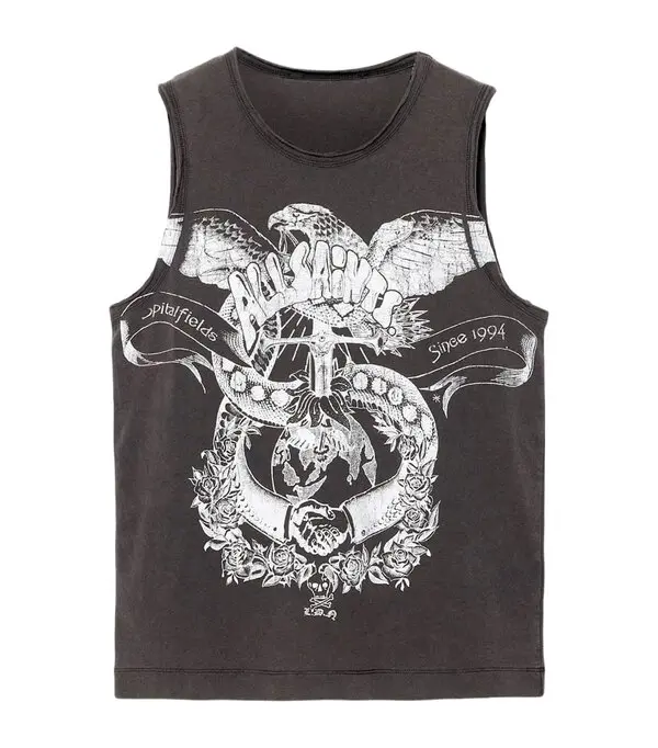 ALLSAINTS Organic Cotton Jenny Tank Top - Black