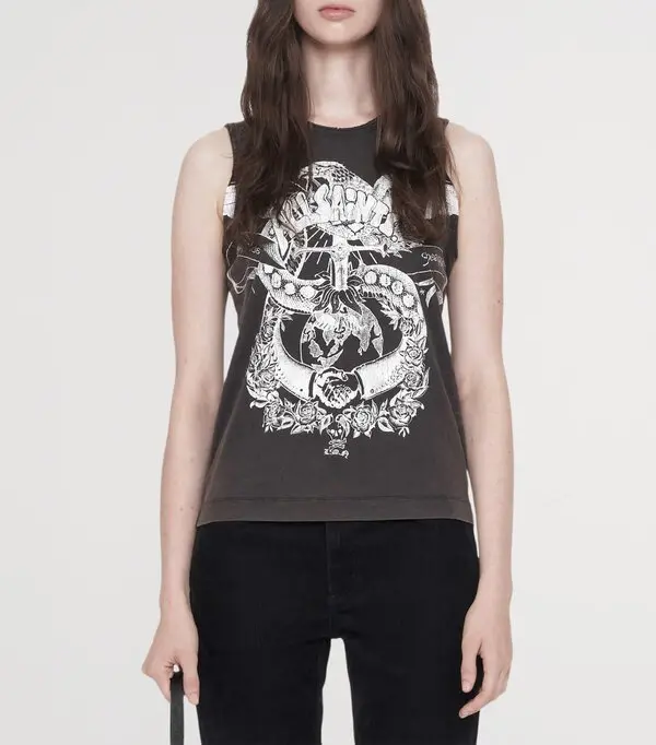 ALLSAINTS Organic Cotton Jenny Tank Top