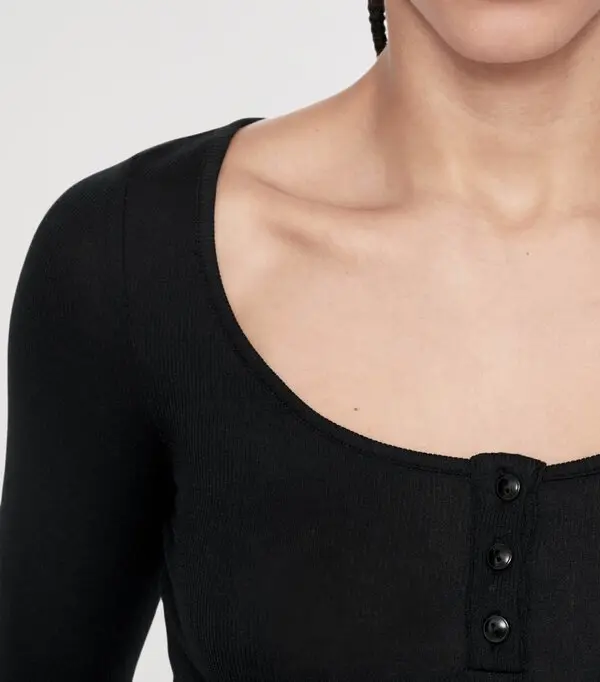 ALLSAINTS Jules Henley Long-sleeve T-shirt