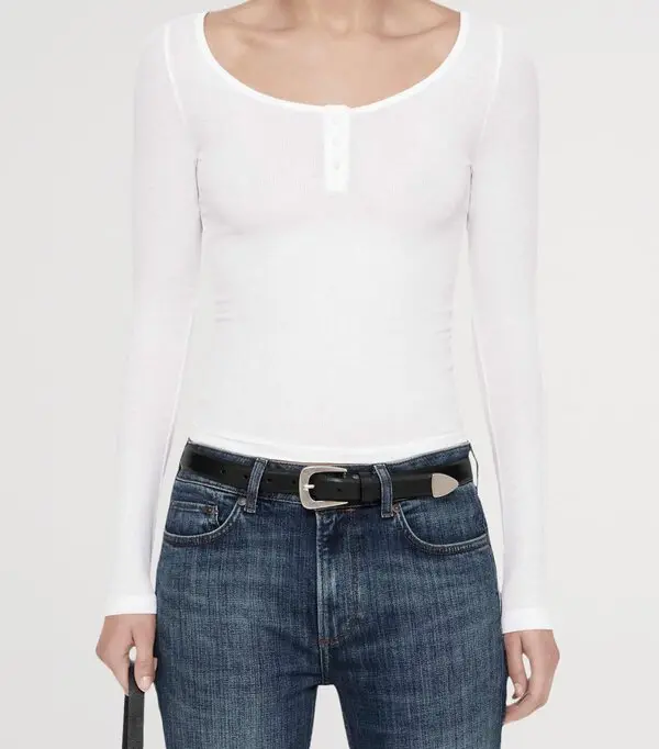 ALLSAINTS Jules Henley Long-sleeve T-shirt