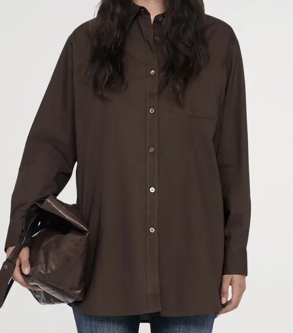 ALLSAINTS Organic Cotton Kaia Oversized Shirt