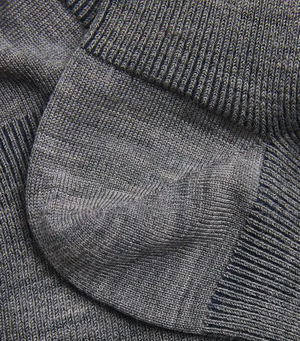 DORE DORE Fine-ribbed Merino Wool Socks