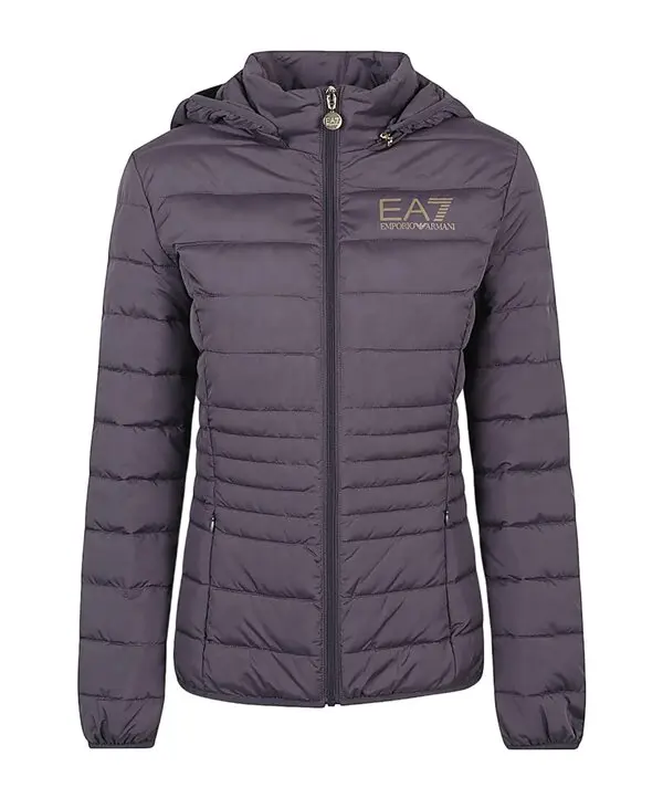 EA7 Puffer Jacket With Hood