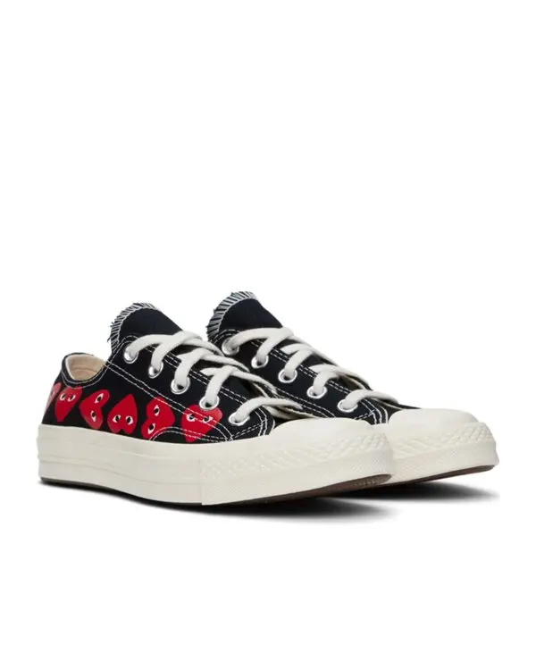 CONVERSE X COMME DES GARONS PLAY Chuck Taylor All Star Low Sneakers - White