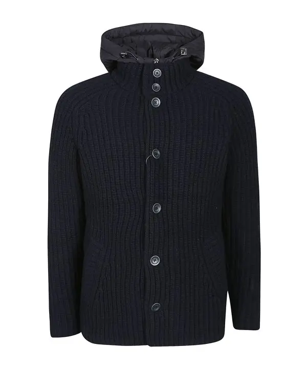 Herno Padded Hood Knit Jacket