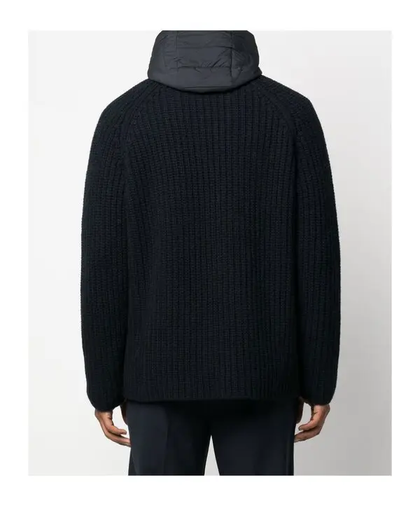 Herno Padded Hood Knit Jacket