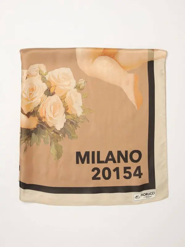 Fiorucci Neck Scarf - Brown