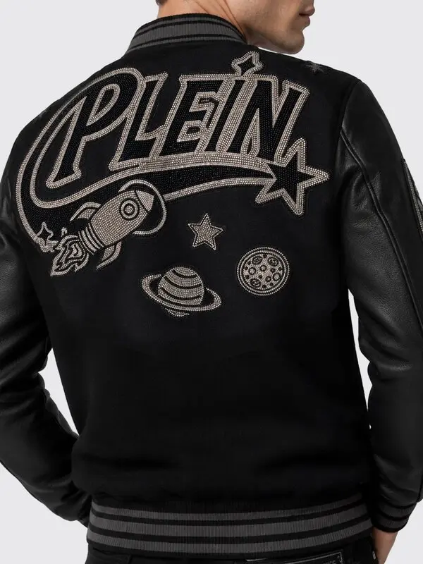 Philipp Plein Embellished Varsity Jacket