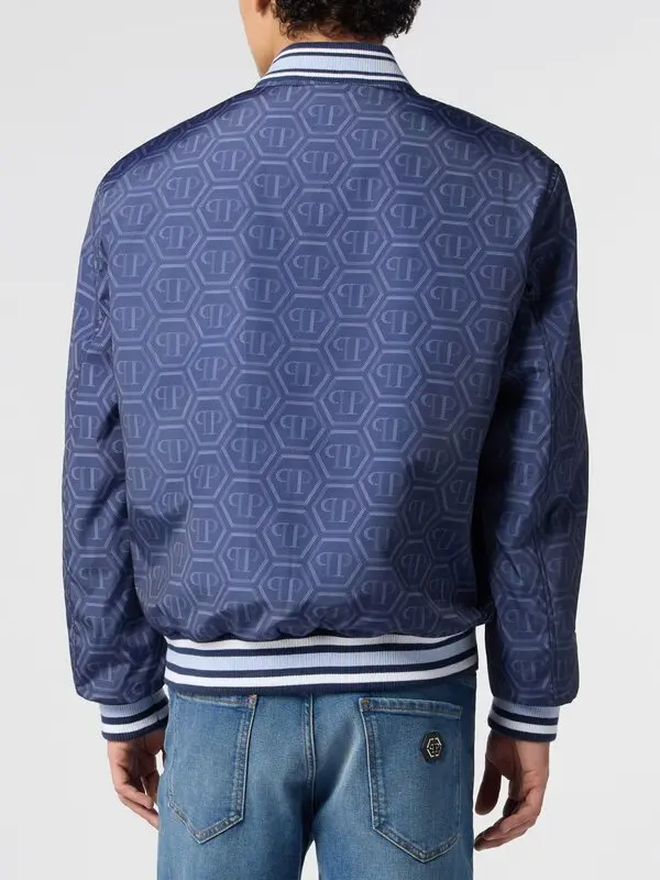 Philipp Plein Bomber Jacket - Blue