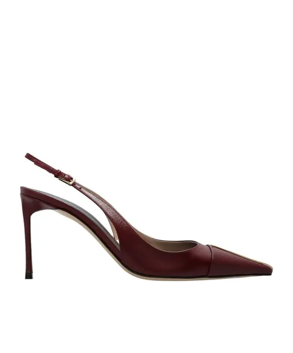 TOM FORD T-bar Pointed-toe Pumps - Red