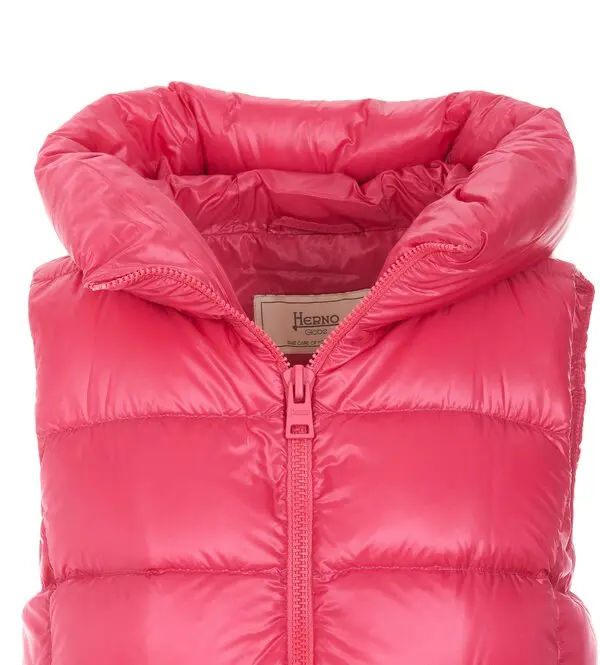 Herno Padded High-neck Zip-up Vest