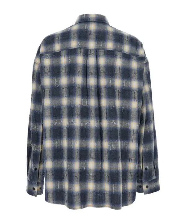 JUUN.J Plaid Long-sleeved Shirt
