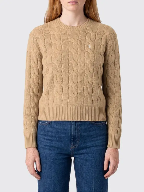 Polo Ralph Lauren Cable Knit Sweater - Brown