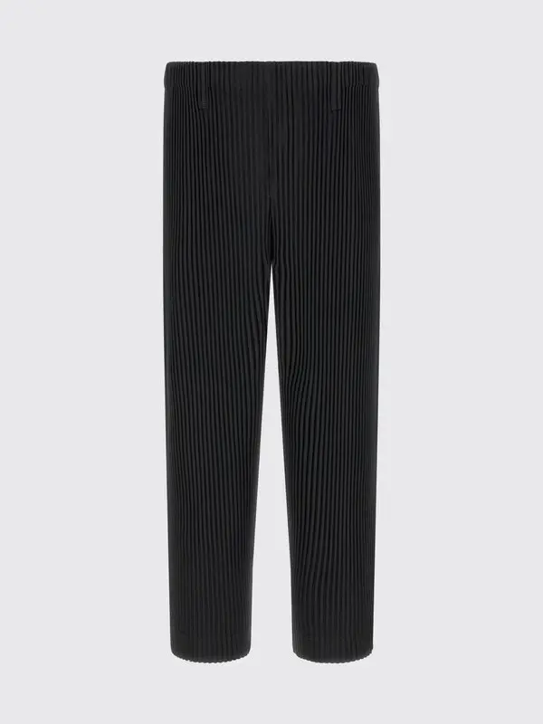Issey Miyake Homme Plissé Pleated Trousers - Black