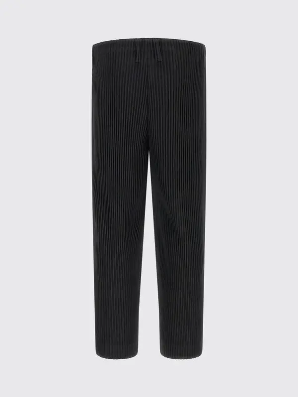 Issey Miyake Homme Plissé Pleated Trousers - Black