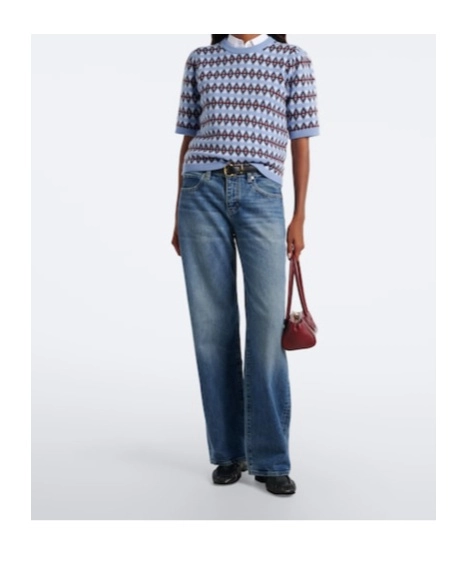 FRAME Saturday Straight Jeans In Faded Wash
